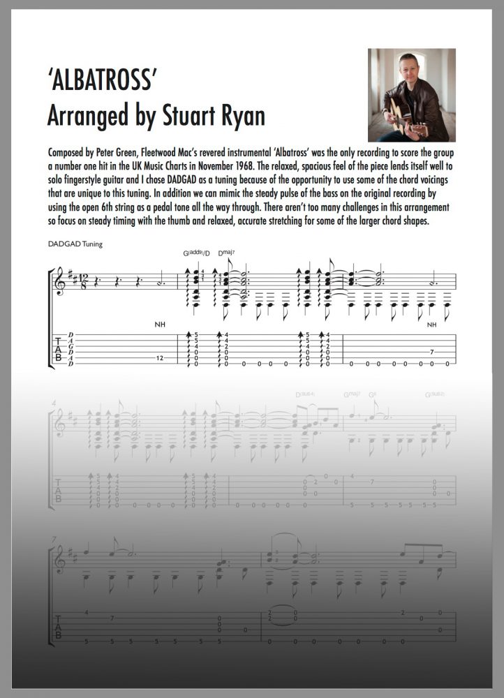 Albatross Guitar Tab For Download | Acoustic Guitar Tab